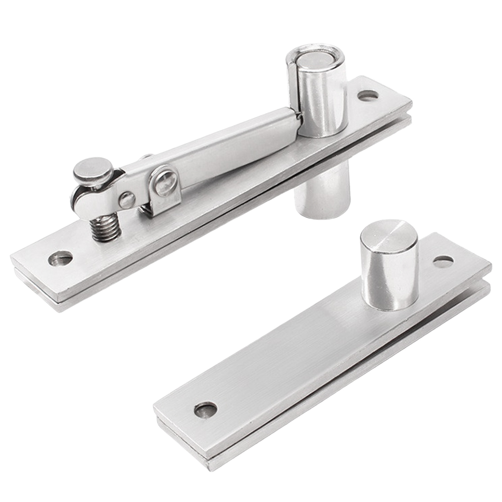 2Pcs Stainless Steel Door Pivots Hinge 360/90 Degree Shafts Door Hinge ...