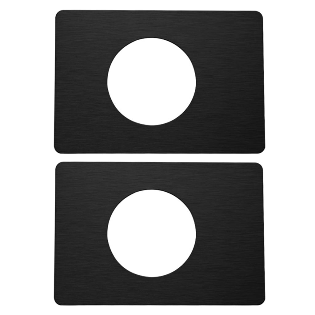 2Pcs Stainless Steel Door Repair Plate Door Handle Covers Filler Fixing ...