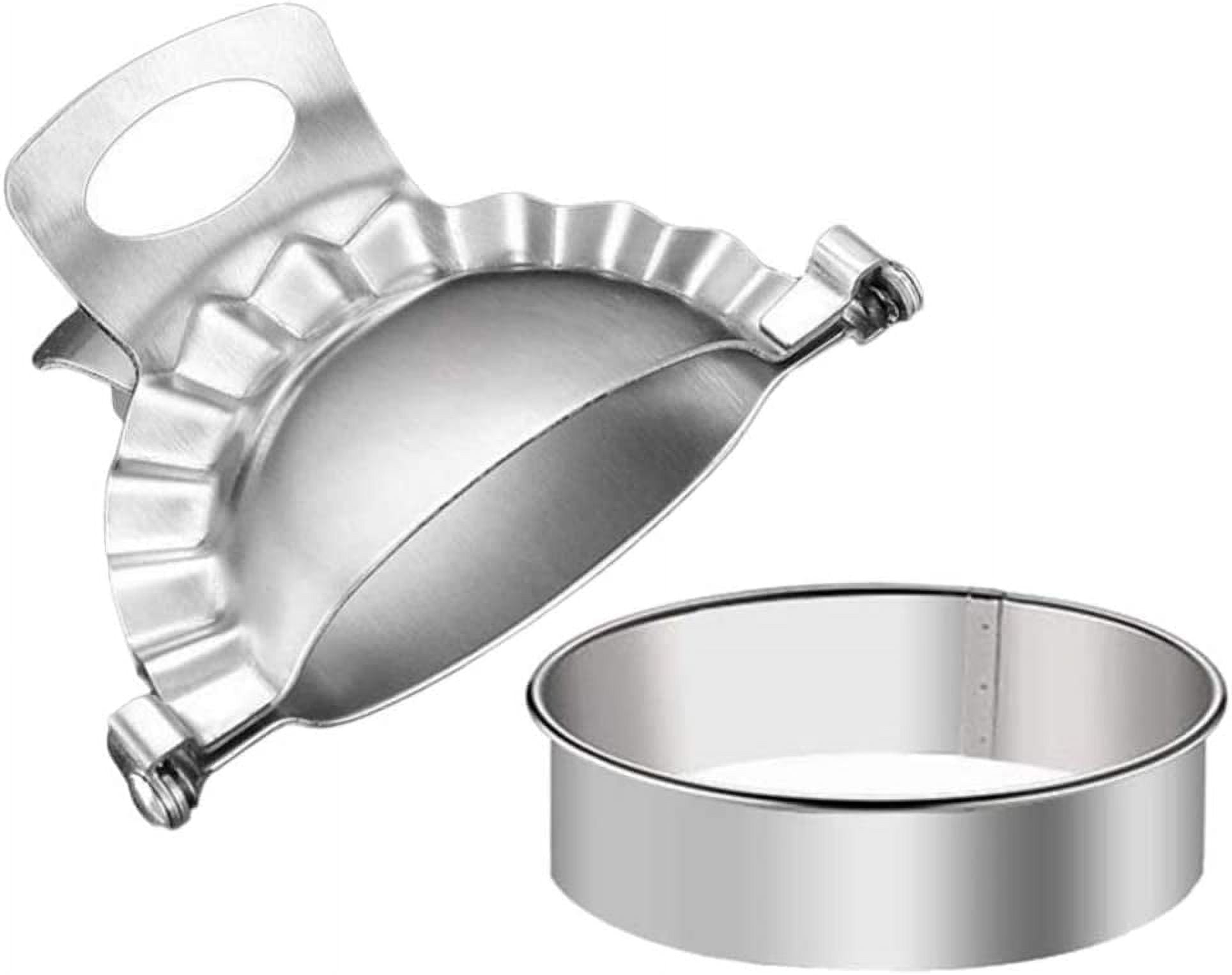 2Pcs Stainless Steel Dumplings Maker Dumpling Molds Empanada Press ...