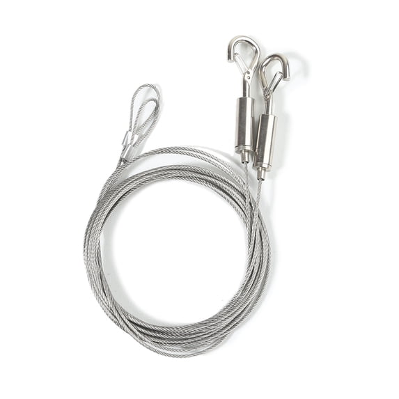 2Pcs Stainless Steel Exhibition Art Gallery Picture Display Wire Cable ...