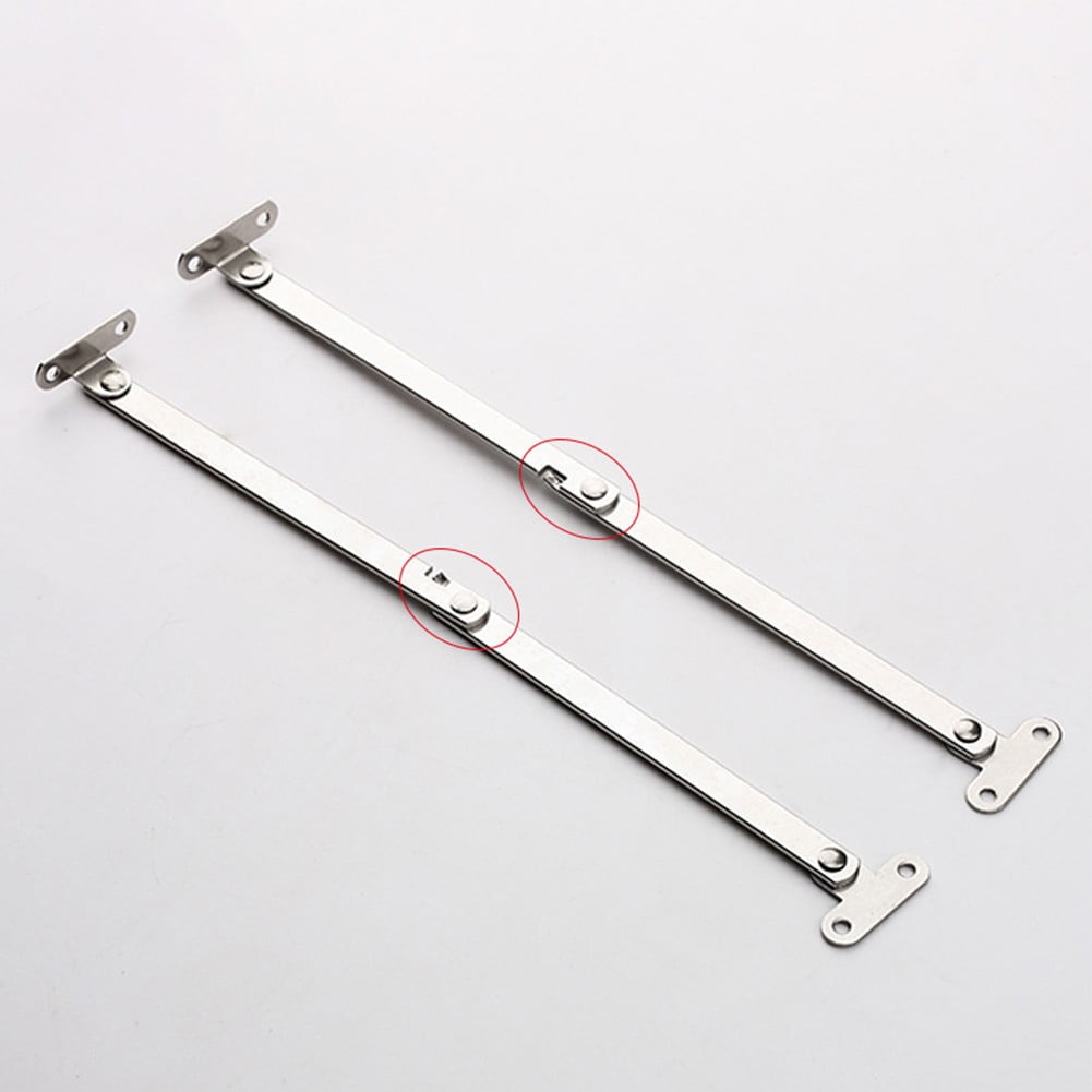 2Pcs Stainless Steel Folding Pull Rod Cabinet Door Movable Lift Up ...