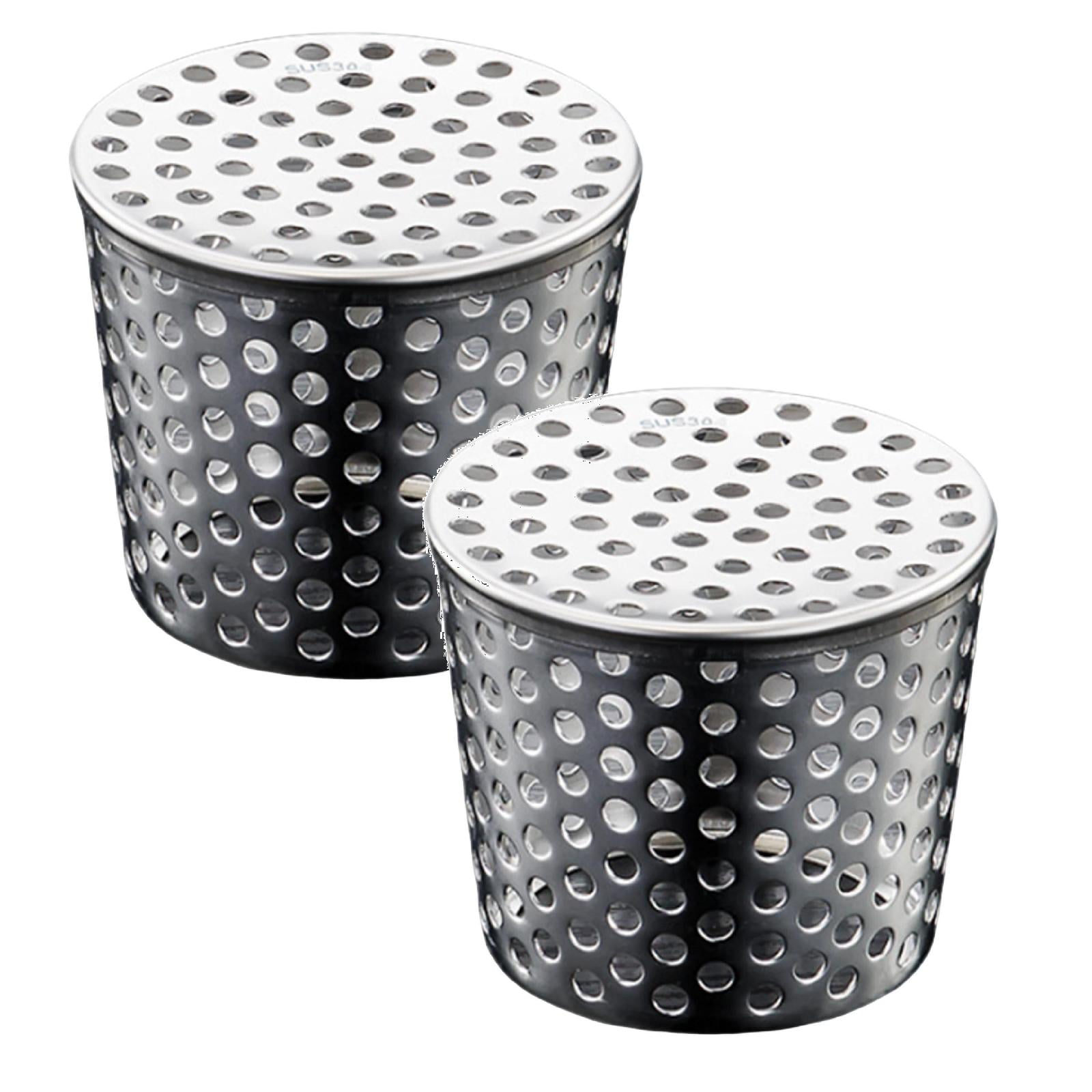 2Pcs Stainless Steel Leaf Catcher 100 Mm Gutters Leaf Downpipe Grid ...