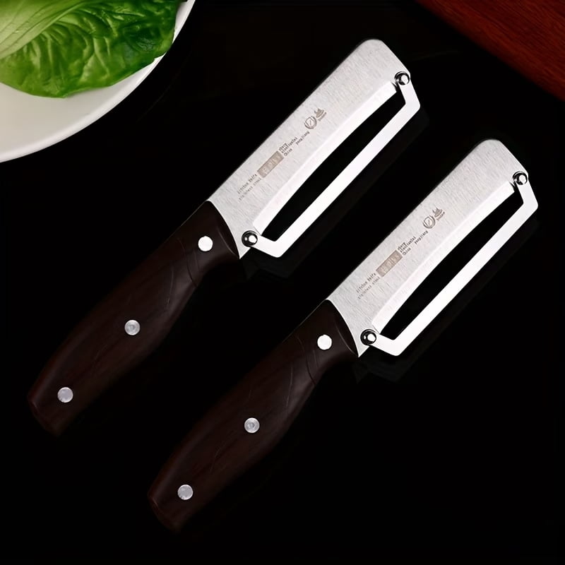 2Pcs Stainless Steel Multipurpose Peeler with Sharp Blade Kitchen ...