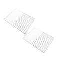 2Pcs Stainless Steel Rack And Baking Rack For Cooking And Baking Heavy ...