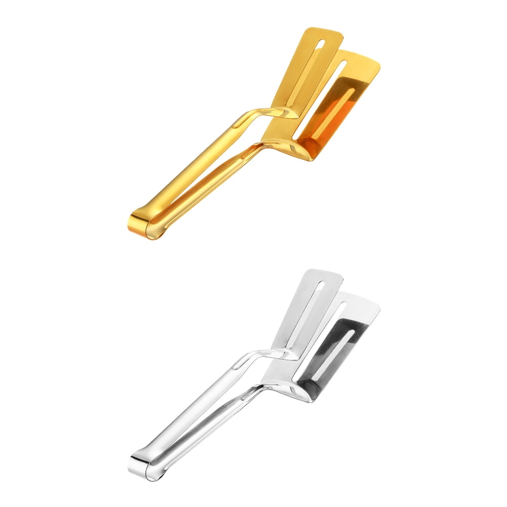 2Pcs Stainless Steel Spatula Tong Shovel Tong Serving Tong Flipping ...