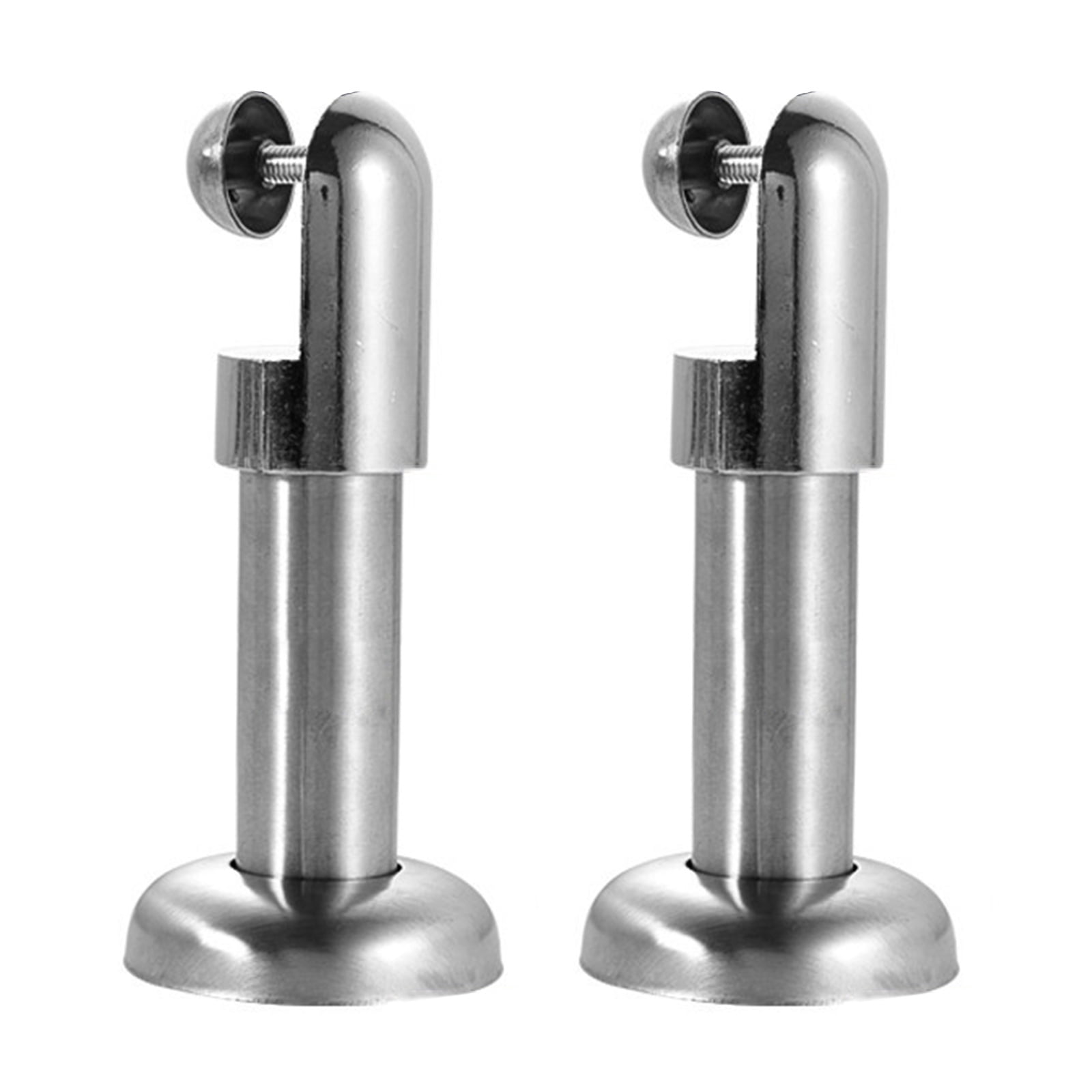 2Pcs Toilet Partition Foot Stainless Steel Support Feet Furniture Foot ...