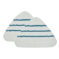 2Pcs Steam Mop Replacement Pads Triangle Washable Cloth Microfiber ...
