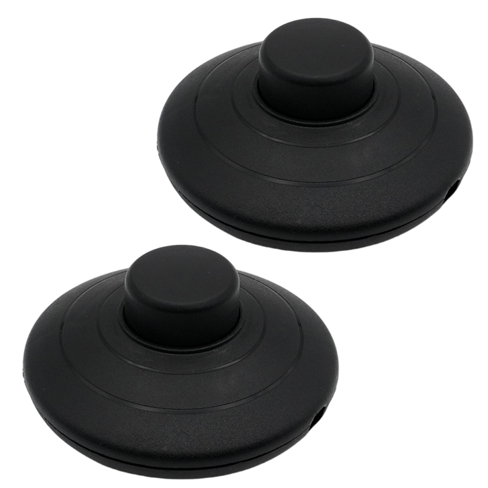2Pcs Step on Button Control Floor Footswitch Round Reset Button Pedal ...