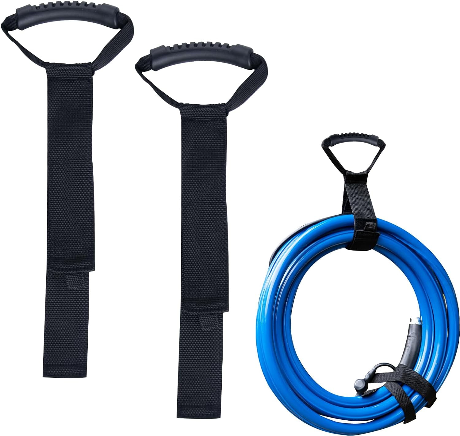 2Pcs Storage Straps Heavy Duty Storage Straps Organizer Nylon Hook and ...