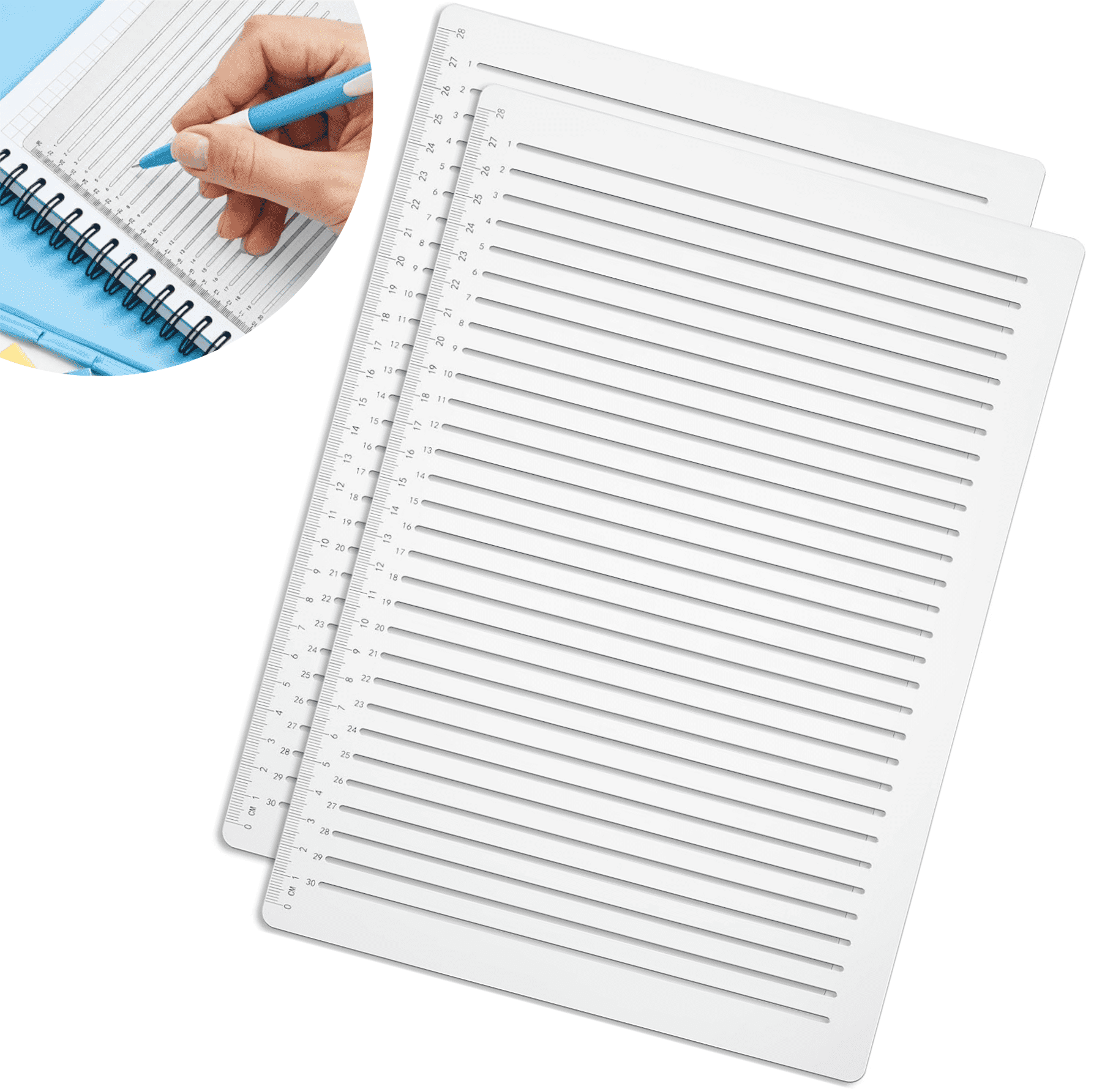 Clear Spacing Line Drawing Stencils,Line Drawing Ruler,Plastic Spacing ...