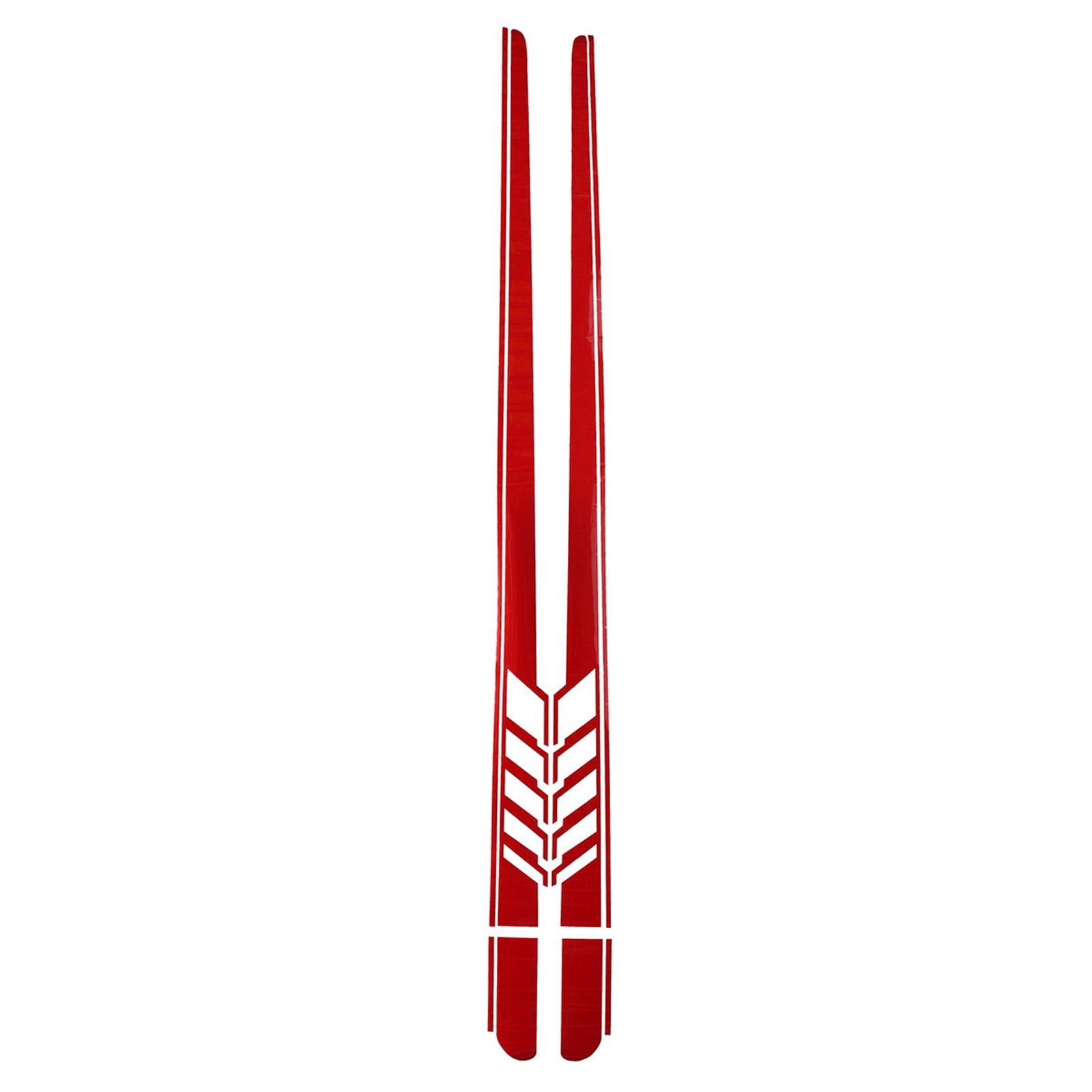 2Pcs Stripes Decal Side Skirt Self-Adhesive Sticker Car Side Stripe ...