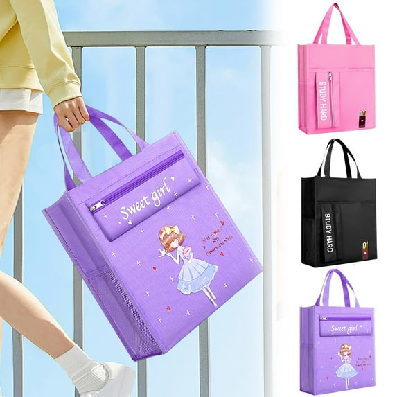 2Pcs Student Tote Bag Under $5! Kadlawus studentTote Bag, Large ...