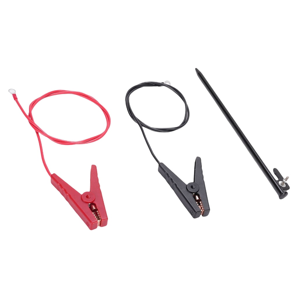2Pcs Sturdy Solar Fence Charging Leads Wire with Alligators Clip ...