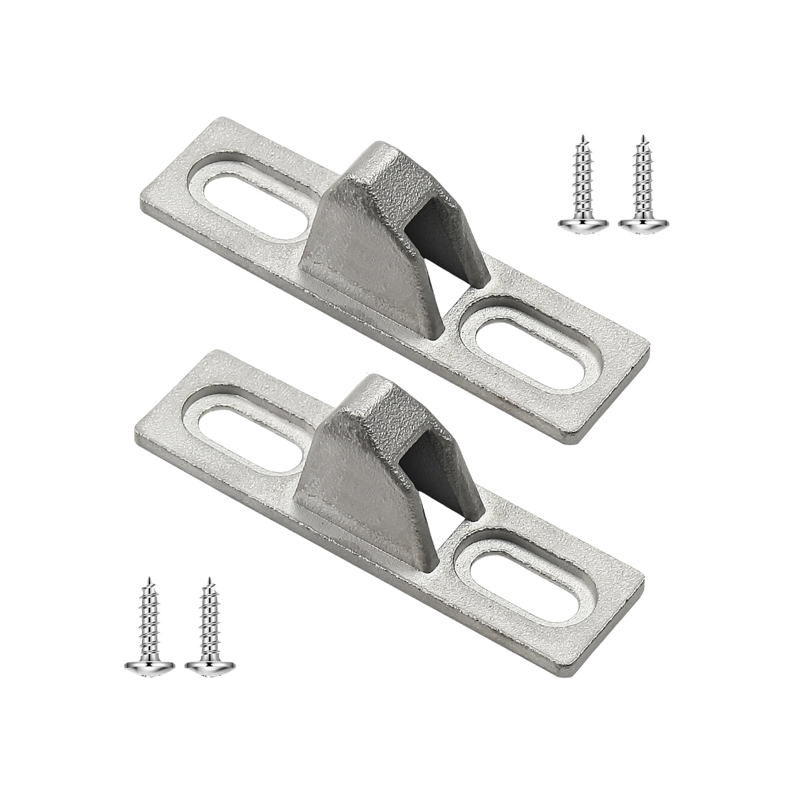2Pcs Sturdy Zines Alloy Sliding Door Latches Set Convenient Accessory ...