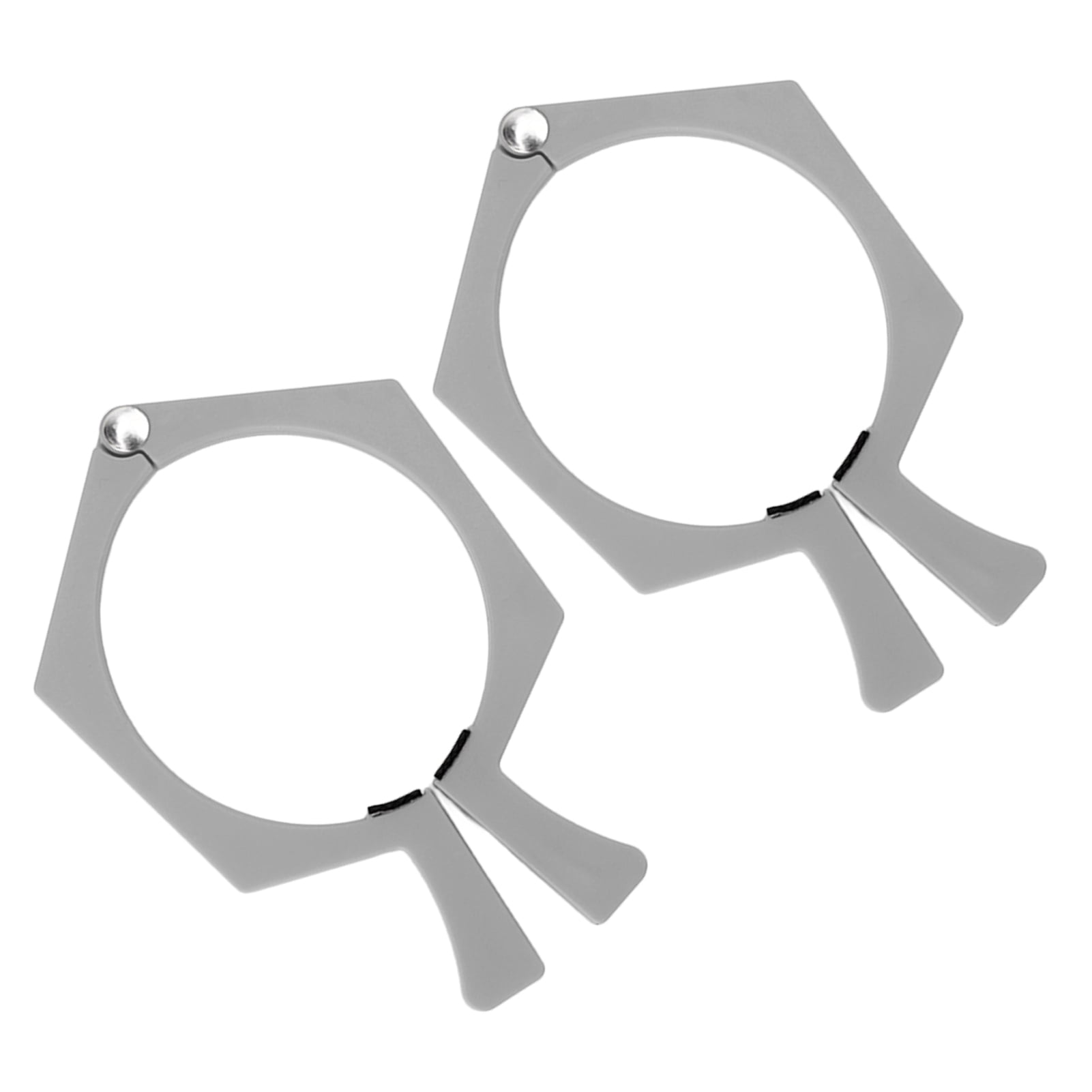 2Pcs Sublimation Tumbler Pinch ABS Anti Slip Flat Side Sublimation ...