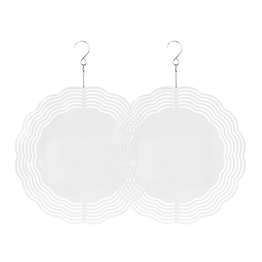 2Pcs Sublimation Wind Spinner Blank DIY Wind Spinner Hanging Wind ...