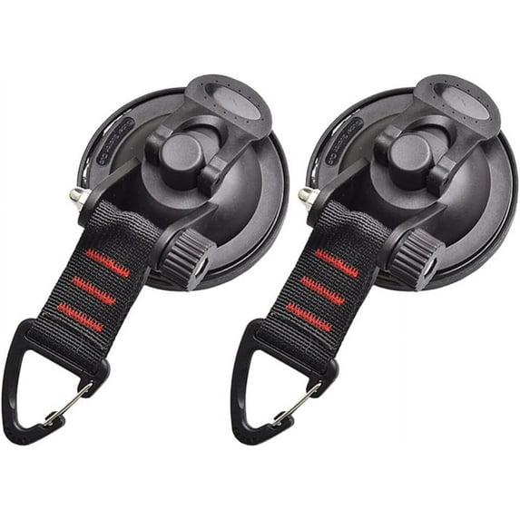 2Pcs Suction Cup Hooks Vacuum Hook Car Mounted Tent Hooks Car Window ...