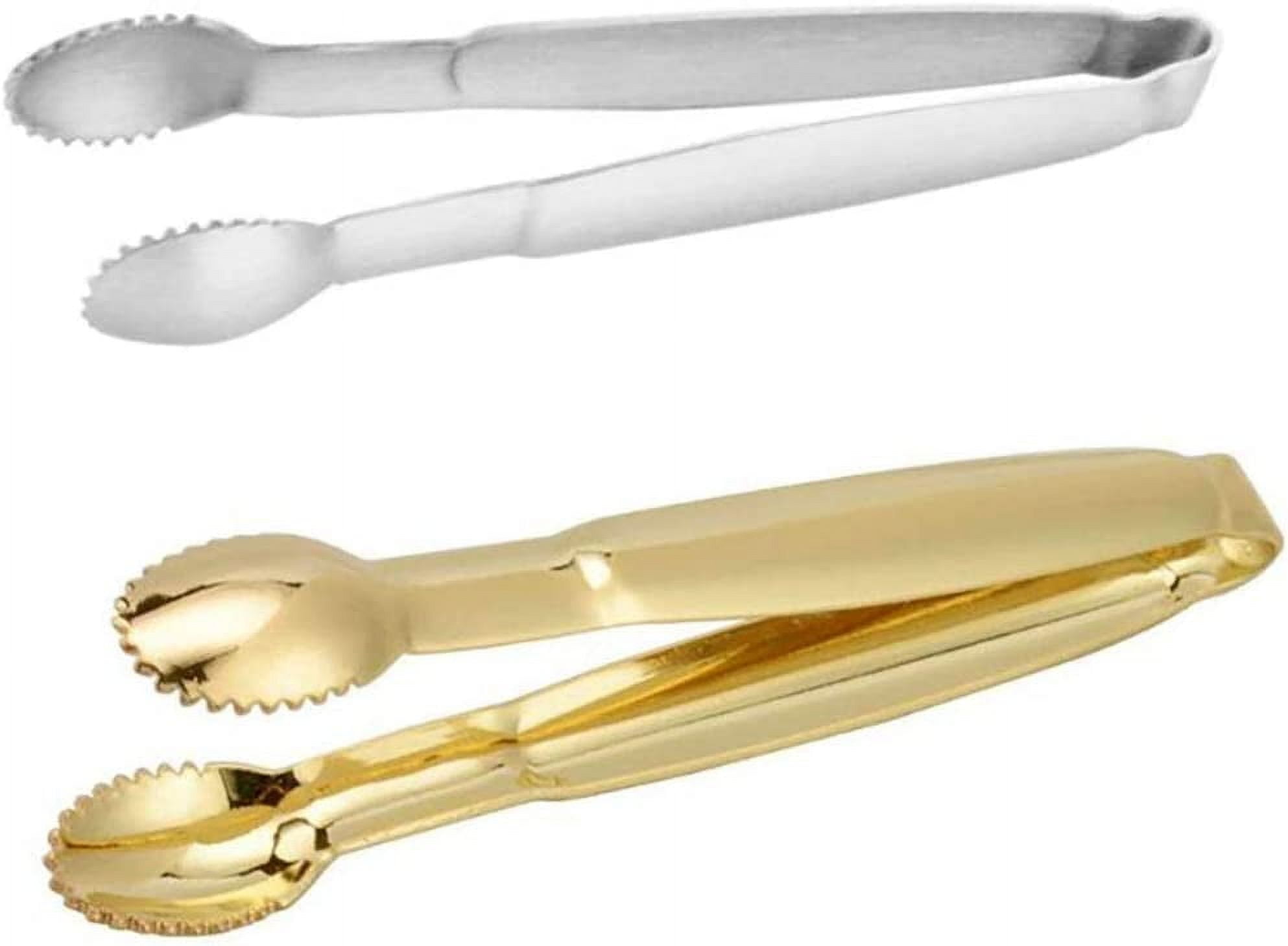 2Pcs Sugar Tongs Stainless Steel Mini Appetizers Tongs Candy Serving ...