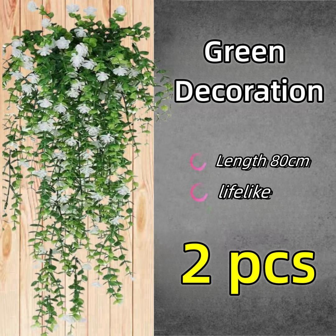 2Pcs Summer Saving Clearance Outdoor Artificial Flowers Vine Hanging ...