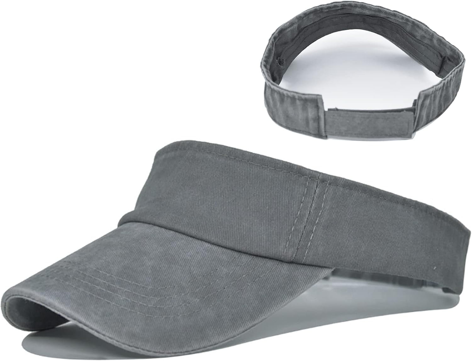 2Pcs Sun Visors for Women Mens Adjustable Visor Hat Womens Visors for ...