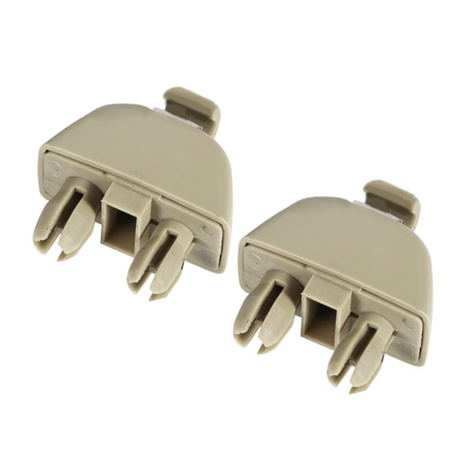 2Pcs Sunvisor Fastener Clip Replace 4F0857561 Sun Clip Hook Bracket ...