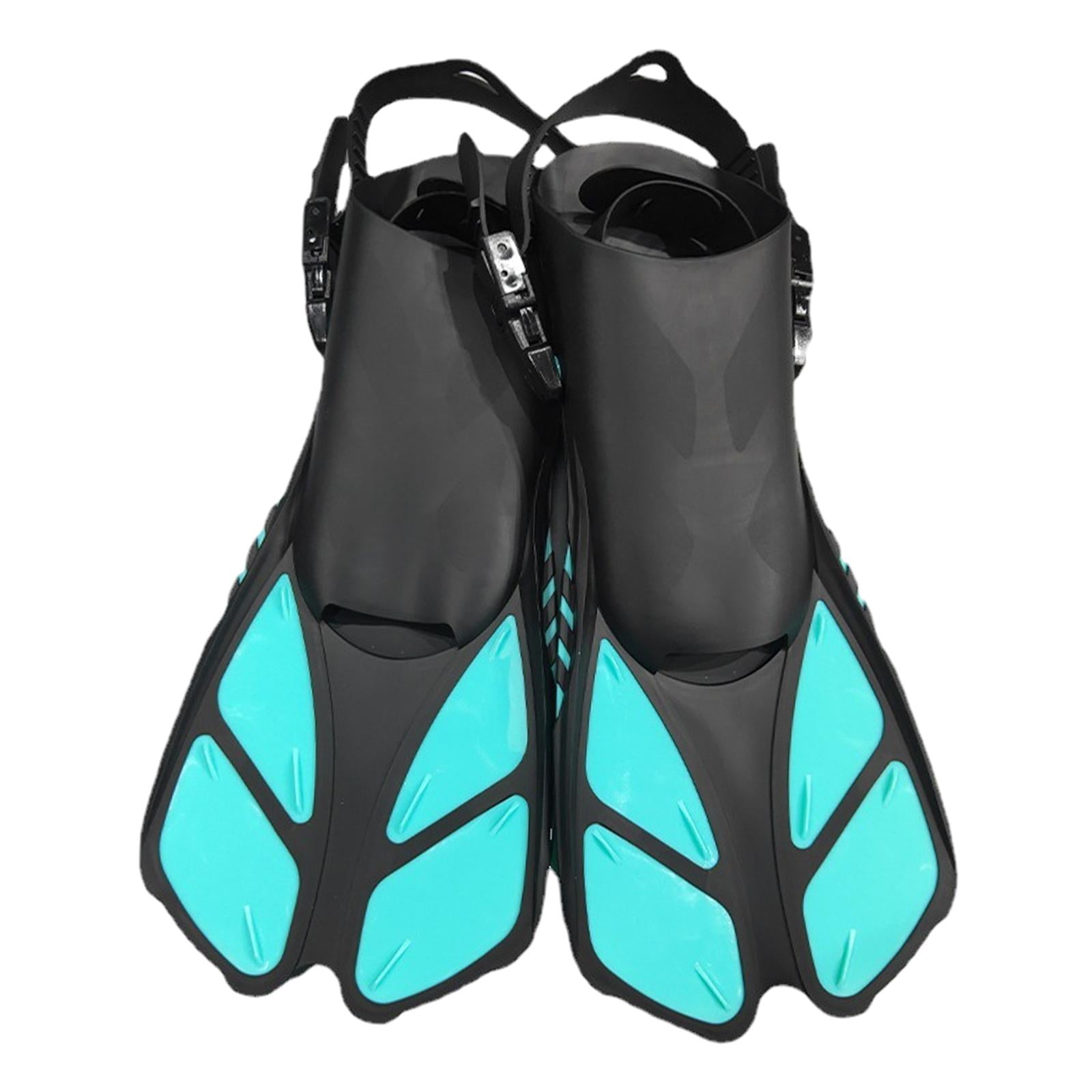 2Pcs Swim Flippers Scuba Diving Fins Professional Flexible Feet Shoe ...
