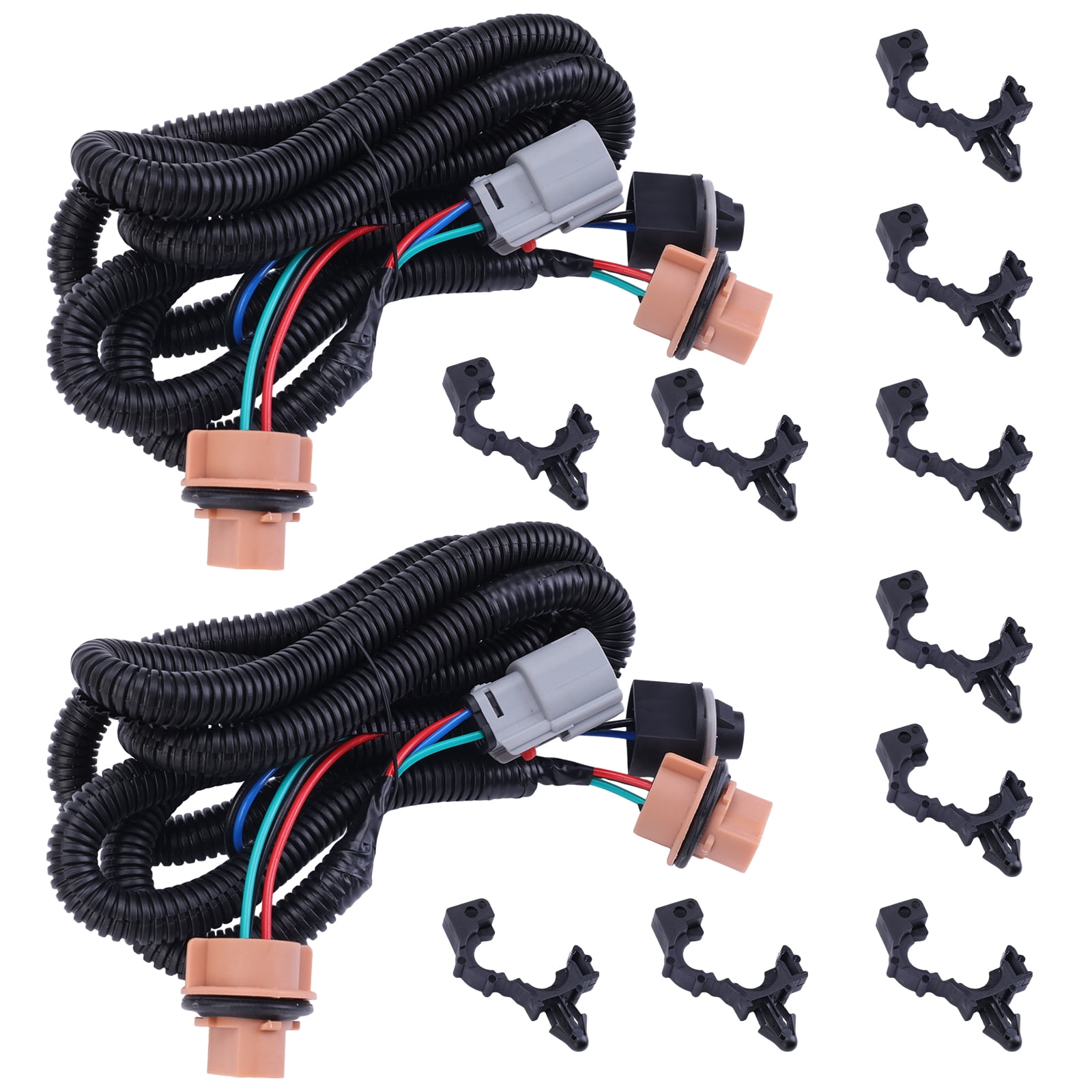 2Pcs Taillight Harness Plug Connector for Chevy Silverado 1500 2500HD ...