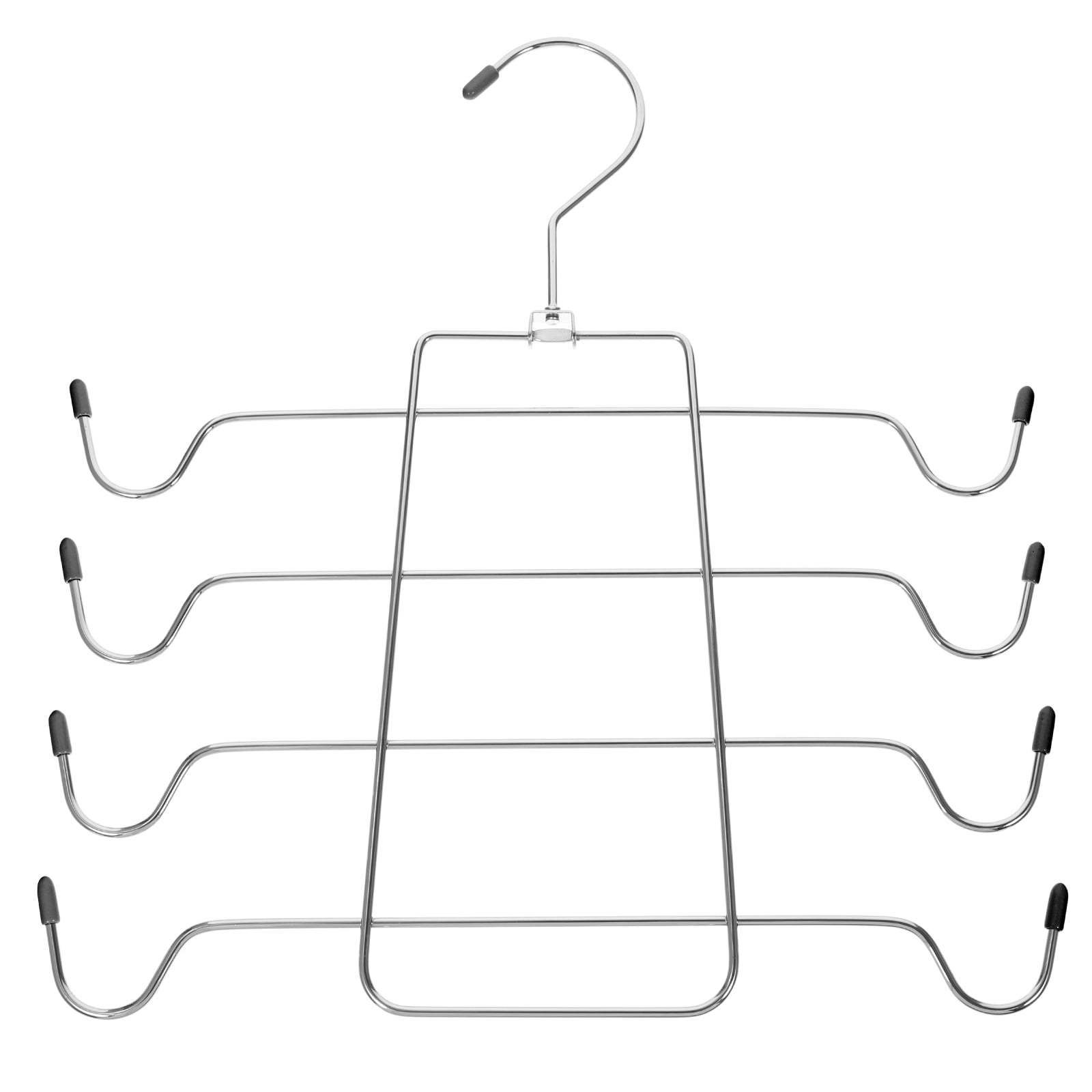 TABLZONE Clothes Organizer for Women Black 2Pcs Multipurpose Hanger 8.9 ...