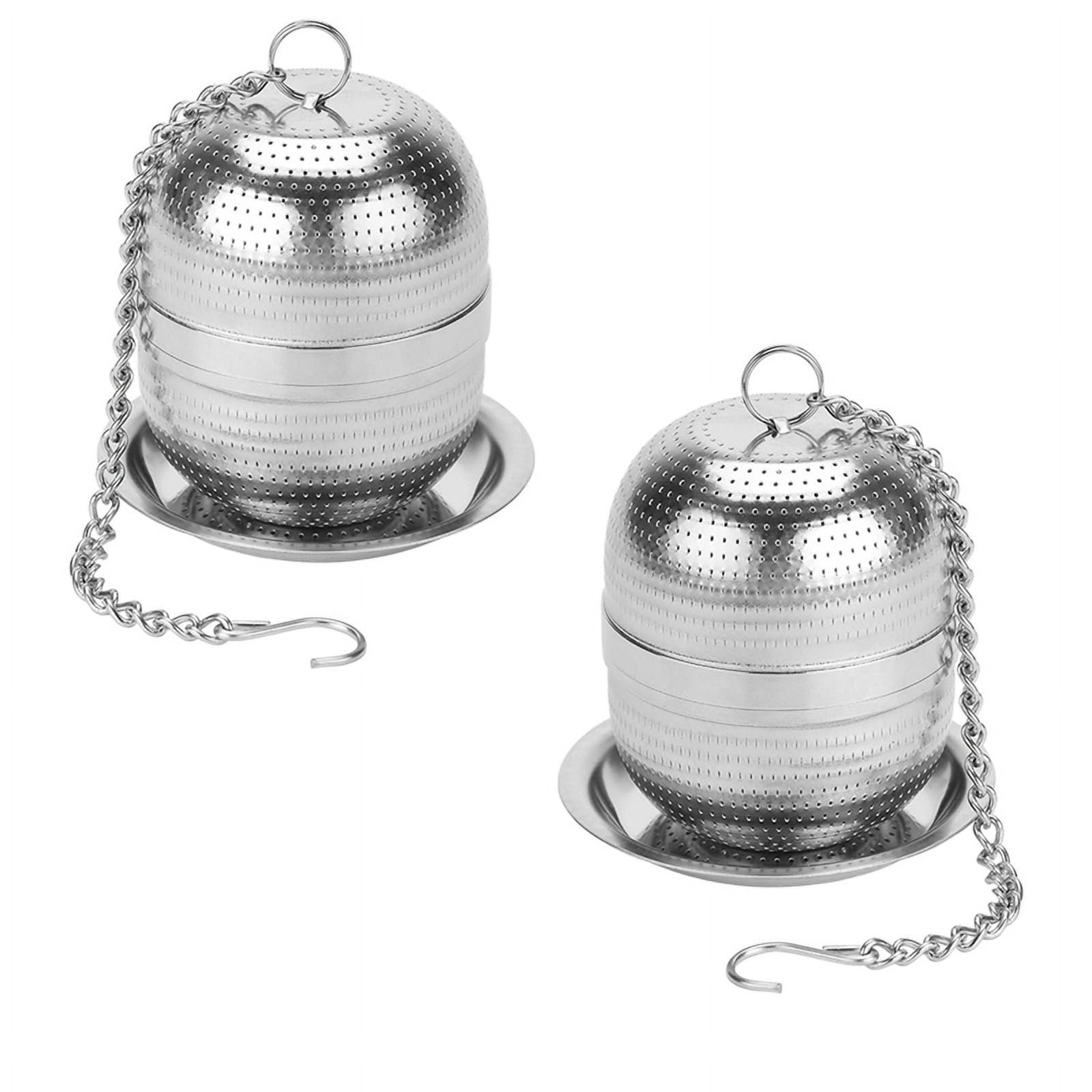 2Pcs Tea Infuser, Stainless Steel Tea Strainer, Mesh Tea Strainer, for ...