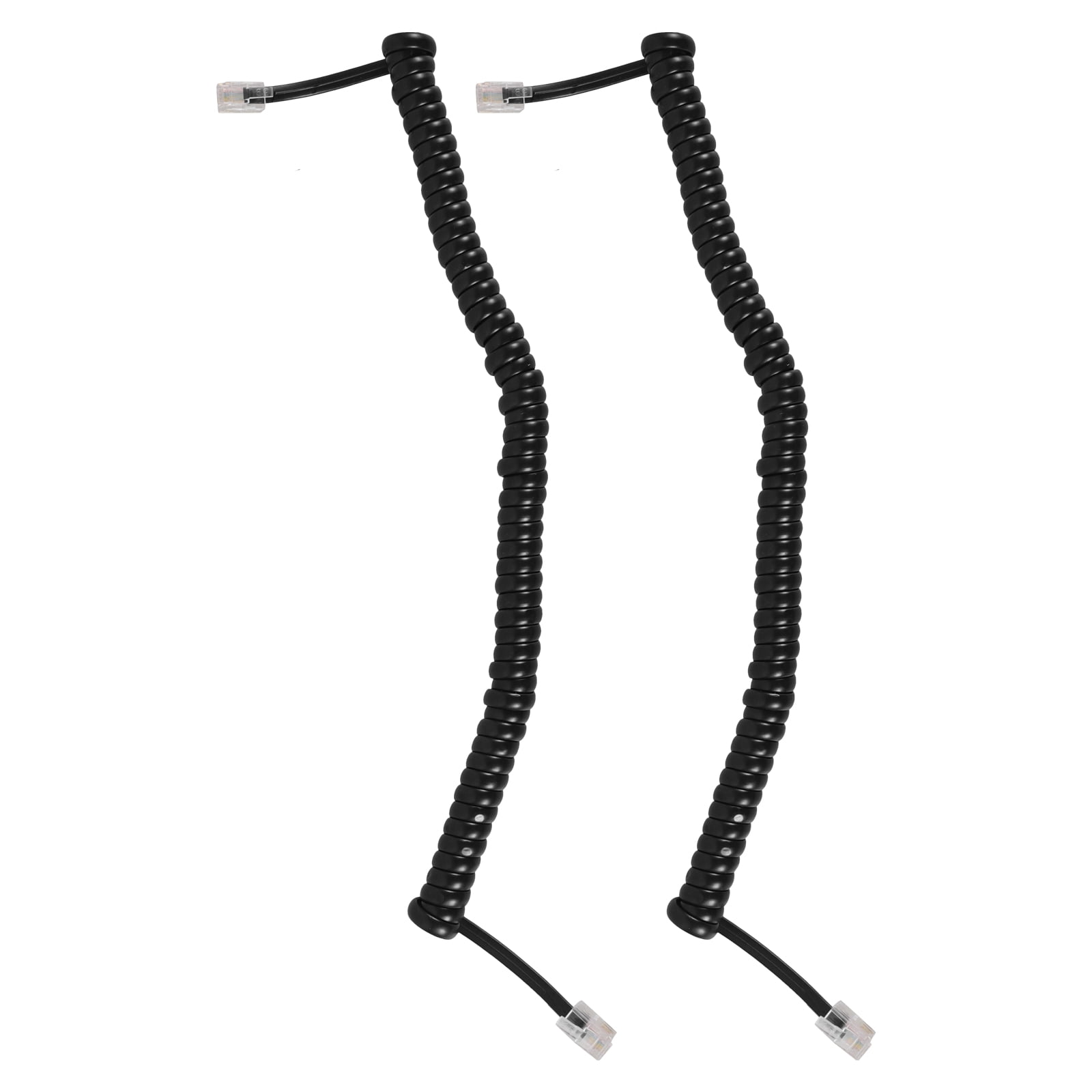 2Pcs Telephone Cords Spiral Phone Cords Telephone Coil Cords Telephone ...