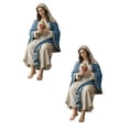 2Pcs The Statue Of The Immaculate Conception Of The Catholic Virgin ...