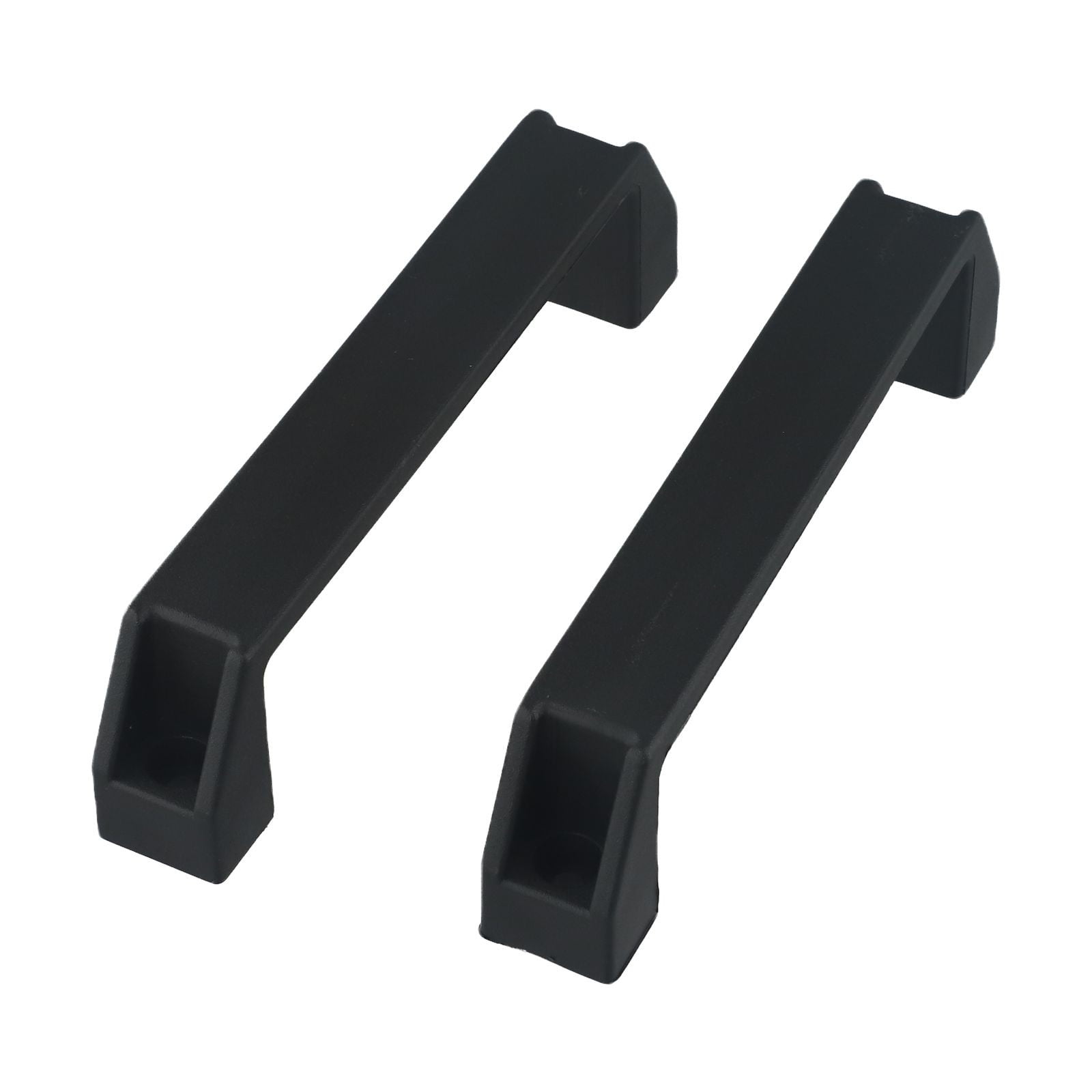 2Pcs Thickened Cabinet Door Handles 90Mm/120Mm/180Mm Black Plastic ...