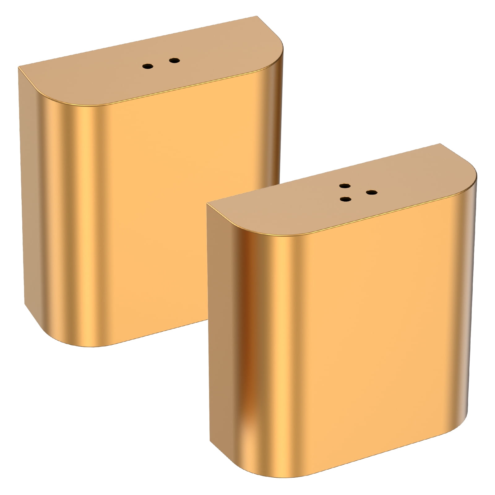 2Pcs Thickened Stainless Steel Salt Shakers Heat Resistant Pepper ...