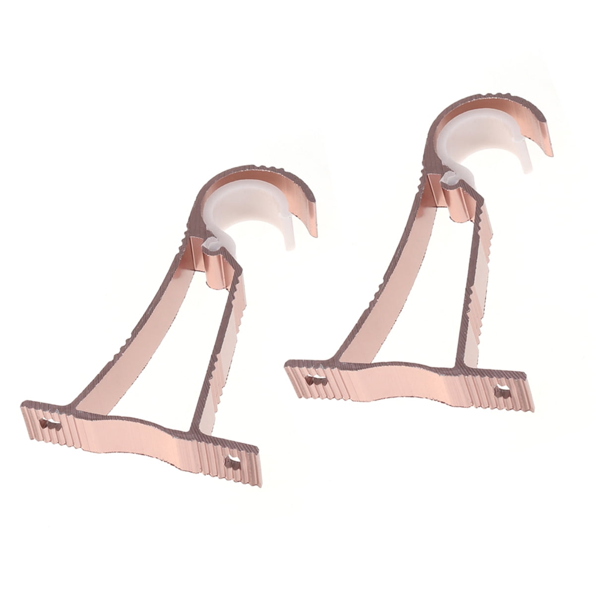 unbranded 2 Pcs Roman Style Curtain Holder Rod Bracket Flange Right ...
