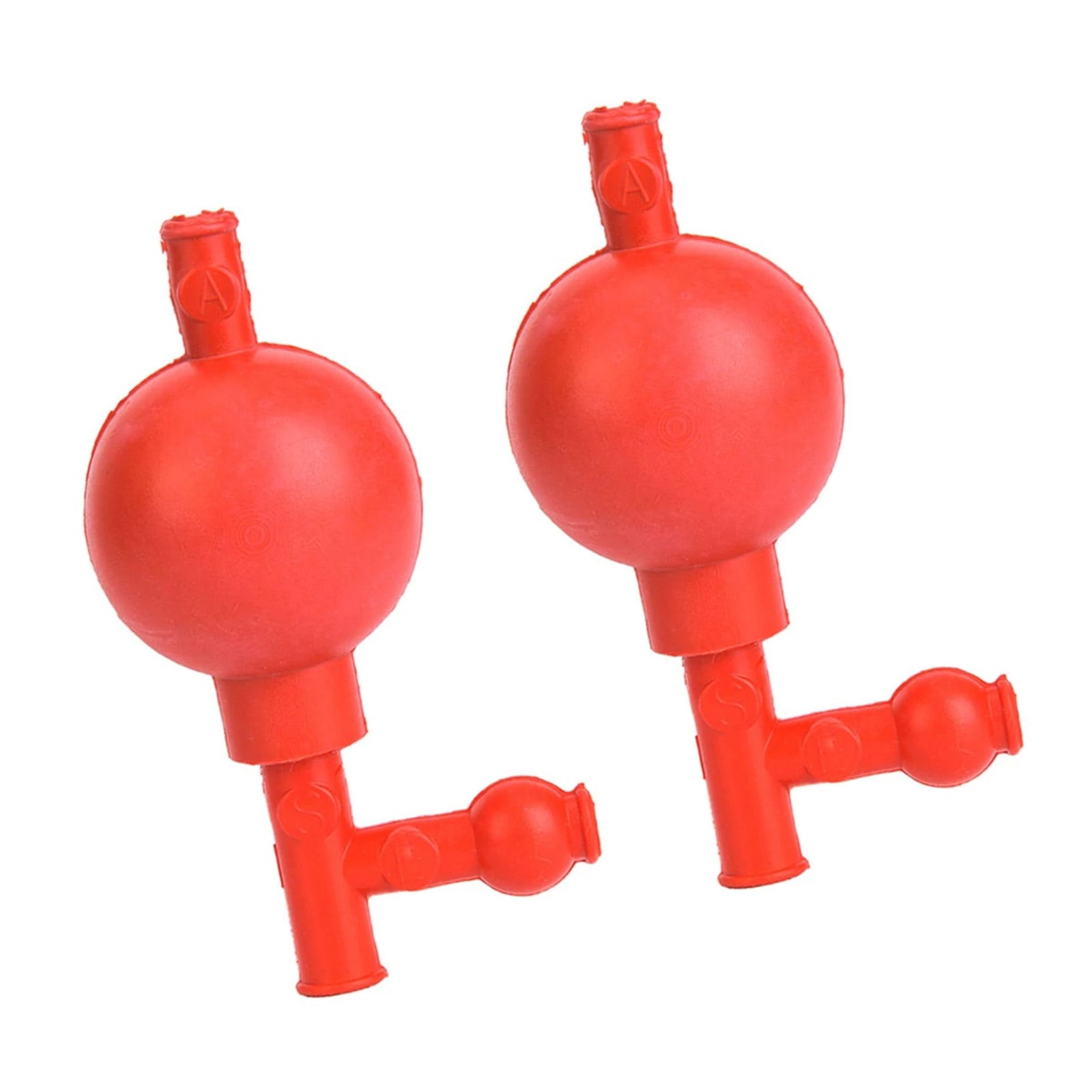 2Pcs Three Way Pipette Fillers 50ml Rubber Suction Bulbs Pipette for ...