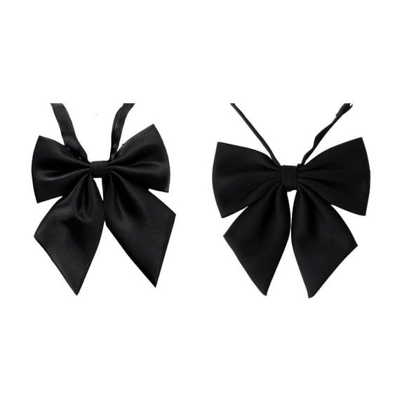 2Pcs Tie for Women Ribbon Bows Tie Bowties Fashion Accessory Ensuring ...