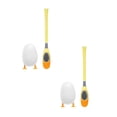 2Pcs Toilet Brush 2026 Silicone Bathroom Toilet Brush And Holder Set ...