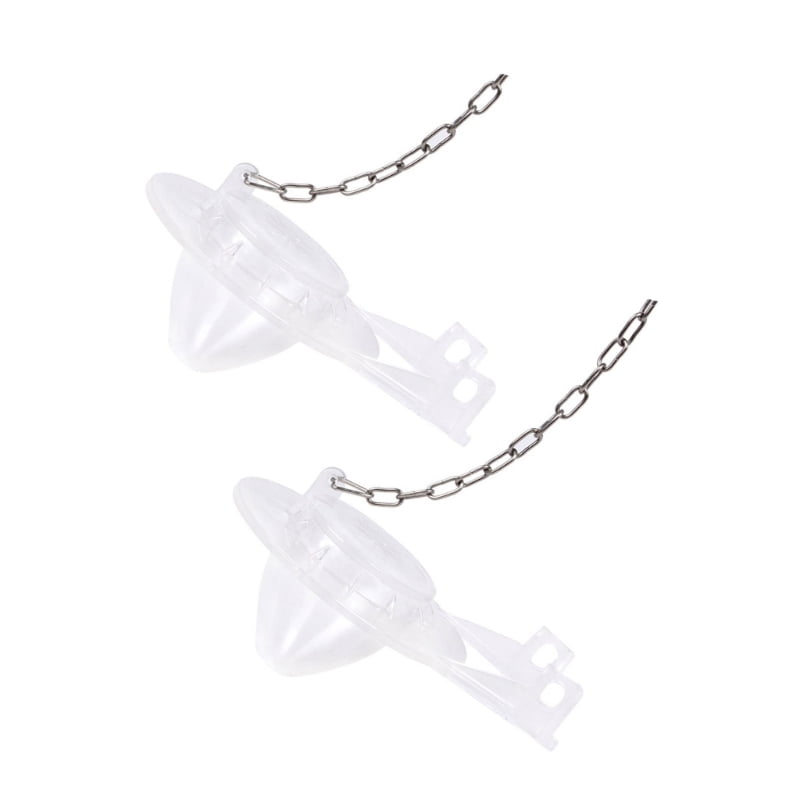 2Pcs Toilet Flapper Flush Valves Cover Universal Toilet Drain Valves ...