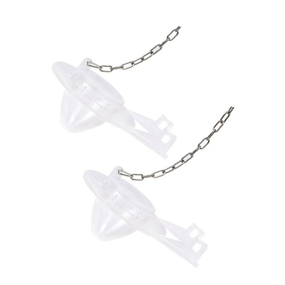 2Pcs Toilet Flapper Flush Valves Cover Universal Toilet Drain Valves ...