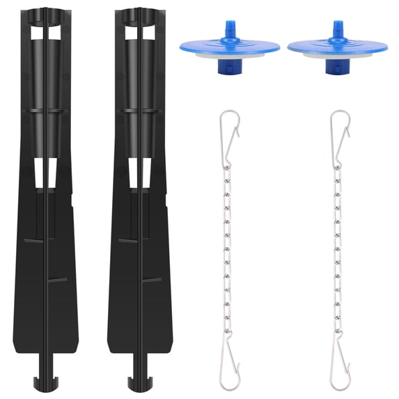 2Pcs Toilet Flush Valve Repair Kit for GP1229656 Plastic Toilet ...