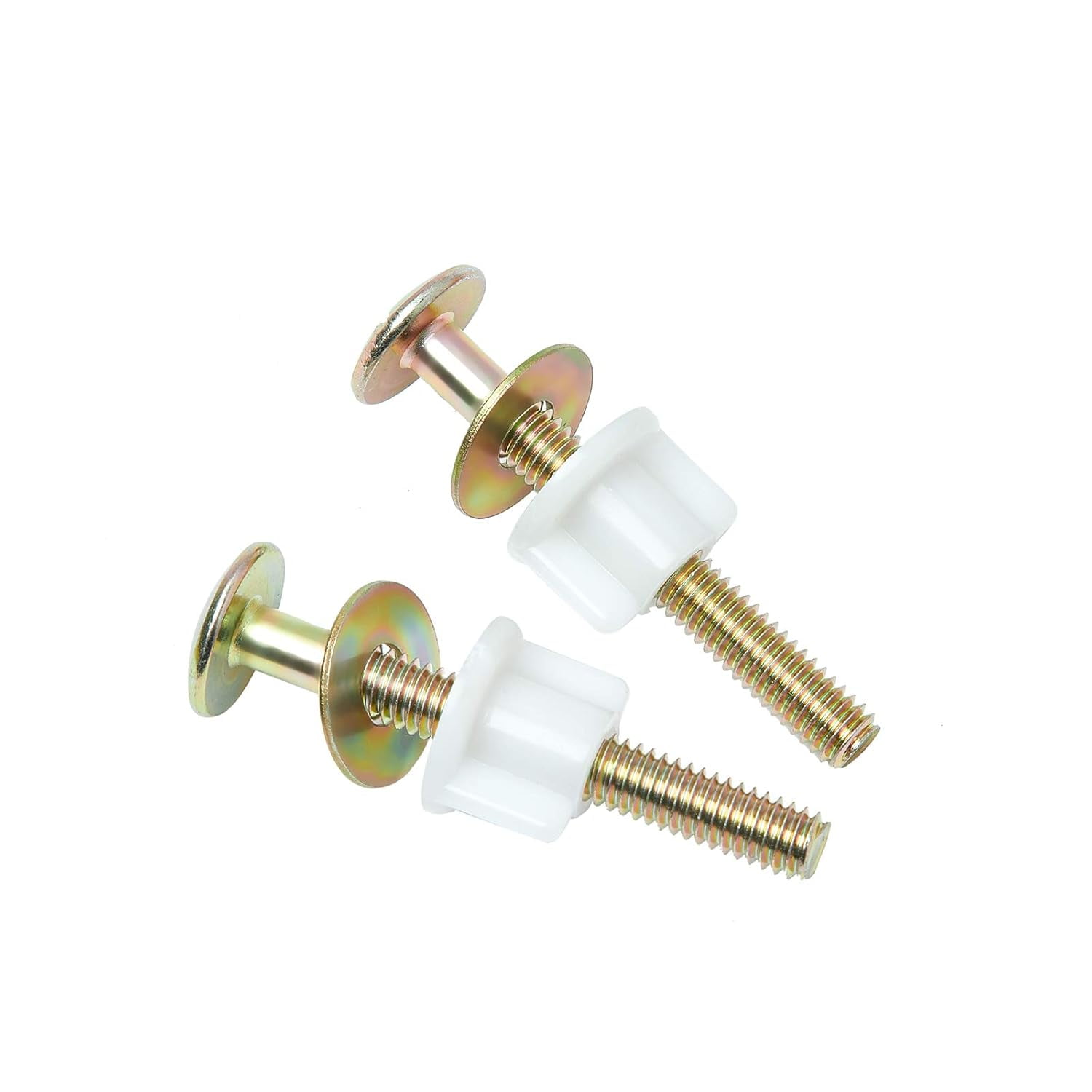2Pcs Toilet Seat Screws, Steel Toilet Seat Hinge Bolts and Nuts, Heavy ...