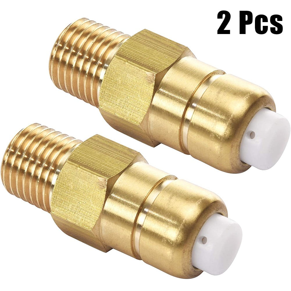 2pcs Tool Daily Thermal Release Valve for Pressure Washer Pump, 1/4 ...