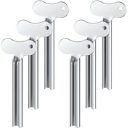 4PCS Toothpaste Squeezer,Tube Squeezer, Metal Tube Presser Tube Roller ...