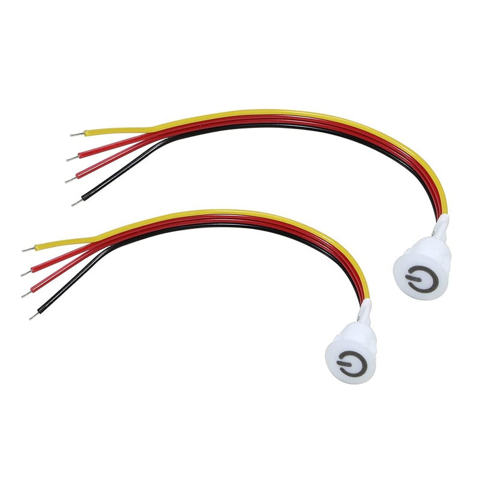 2Pcs Touch Dimmer Switch DC3.7V 5V 12V Stepless Sensor for LED Light ...