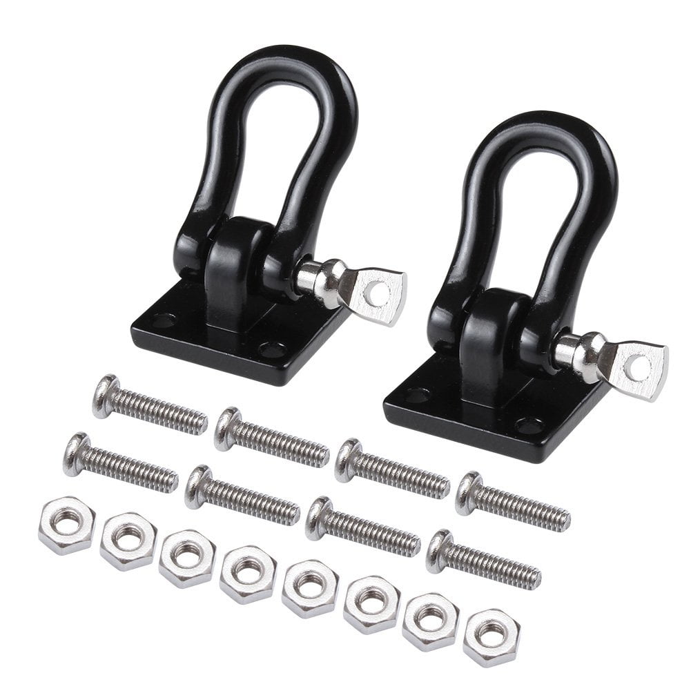2Pcs Trailer Towing Buckle Tow Hooks Metal Climbing Trailer Shackles ...