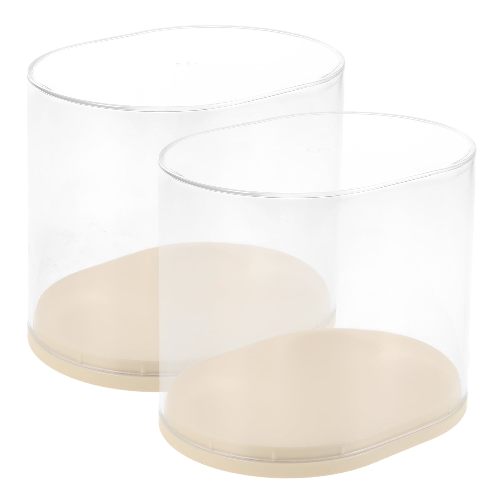 2Pcs Transparent Figure Display Case Clear Display Box For Mini Figures ...