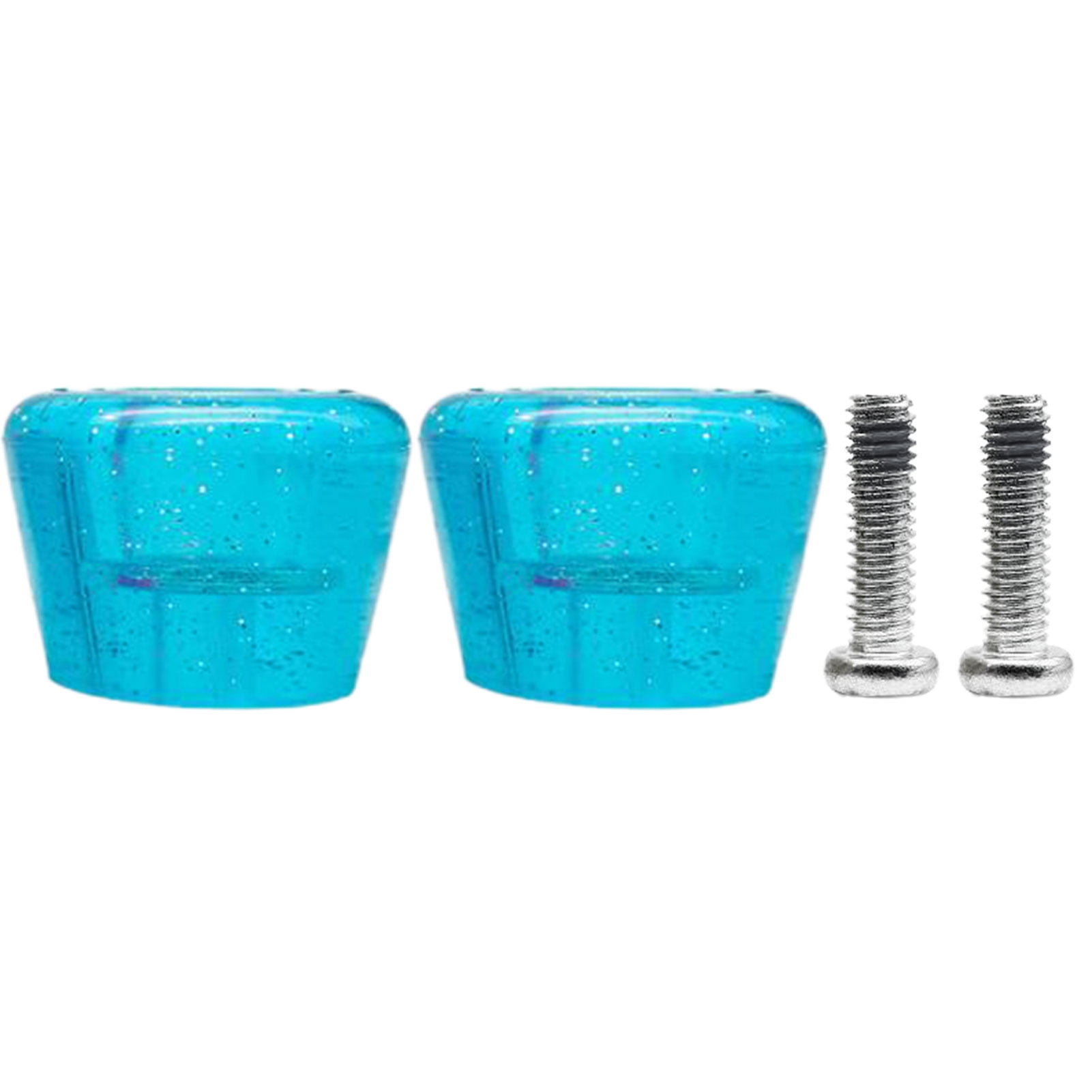 2Pcs Transparent Roller Skate Stoppers Brake Block Shoes Holder with ...