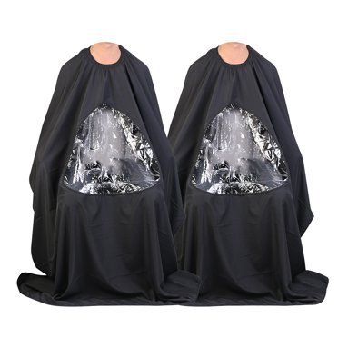 100PCS Large Disposable Barbershops Hair Salon Capes Hair Cutting Apron ...