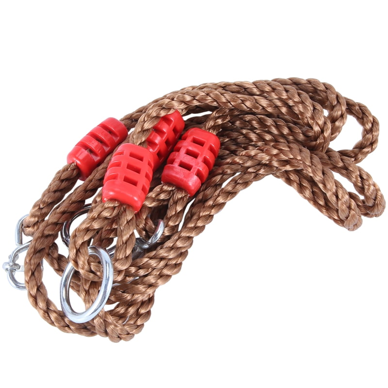 2Pcs Tree Swing Rope Heavy Duty Extension Hanging Straps Outdoor Play ...