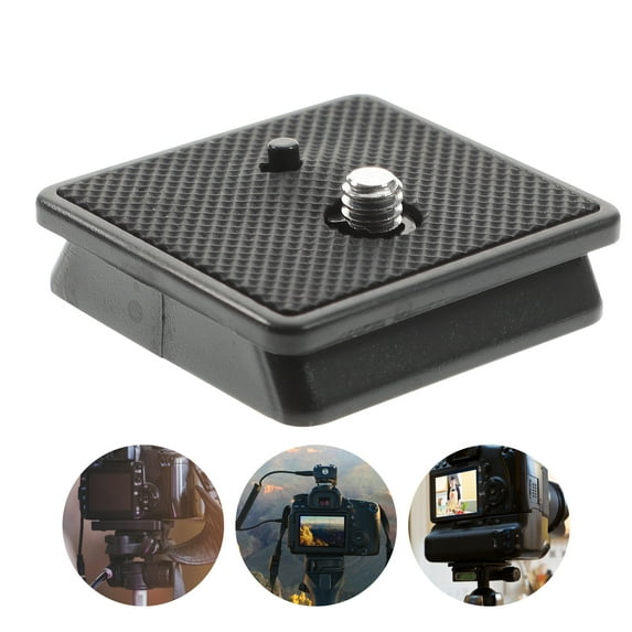 2Pcs Tripod Mount Tripod Quick Release Plate 1/4 Inch Screw Tripod ...